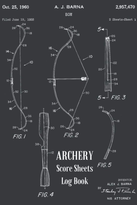 Archery Score Sheets Log Book: Archery Training Practice Journal With ...