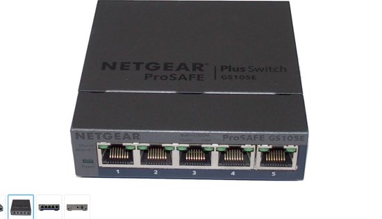 IPTV box -Netgear Plus Switch V6 -GS105E | bol