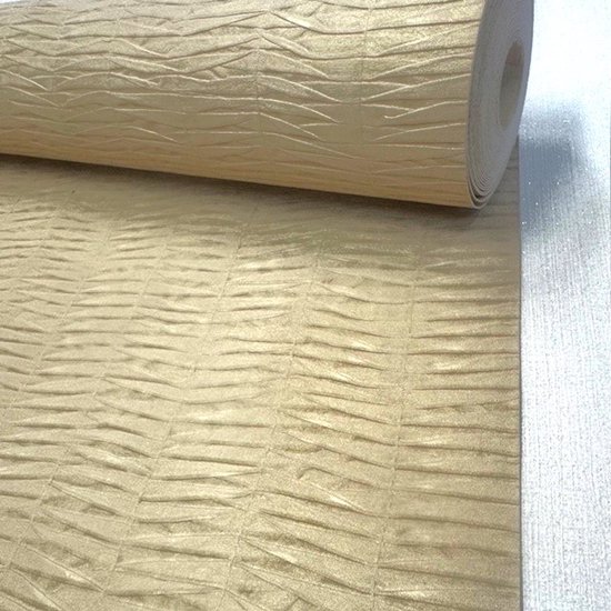 Tropisch Bamboe Vinyl Behang Boho – Gevlochten Rotan Wooden 70 cm breed ...