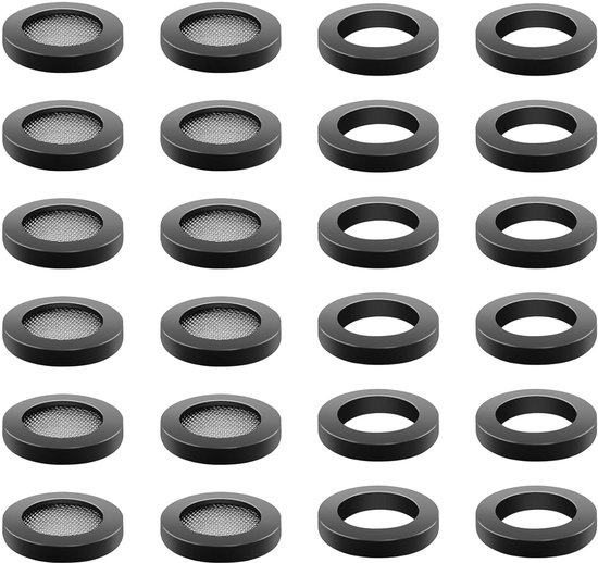 24 stuks douchekop ringen - rubberen sluitringen - douchekop pakking - kraan... | bol