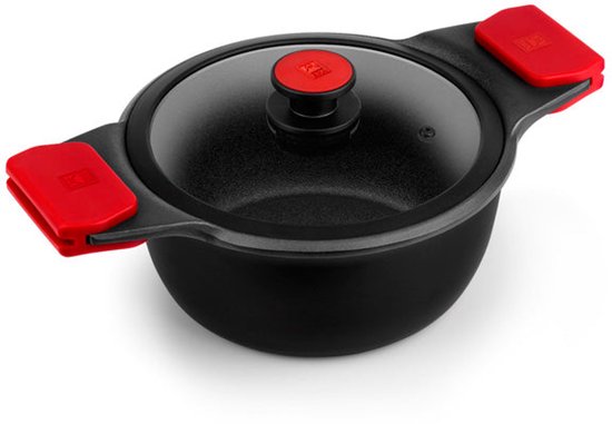 BRA Infinity | 32 cm hoge pan, gegoten aluminium, met antiaanbaklaag, volledige... | bol