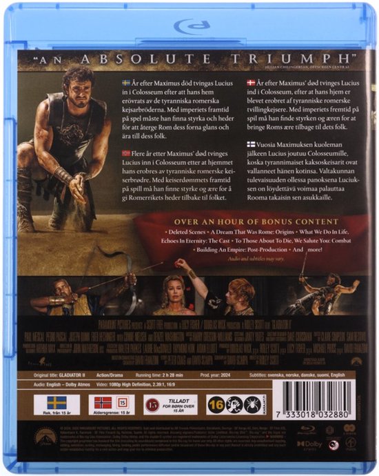 Gladiator II [Blu-Ray] (Blu-ray), Matt Lucas | Dvd's | bol