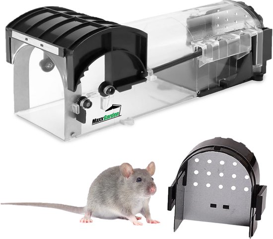 MaxxGarden Muizenval - Muizenvallen voor binnen en buiten - 2x ...