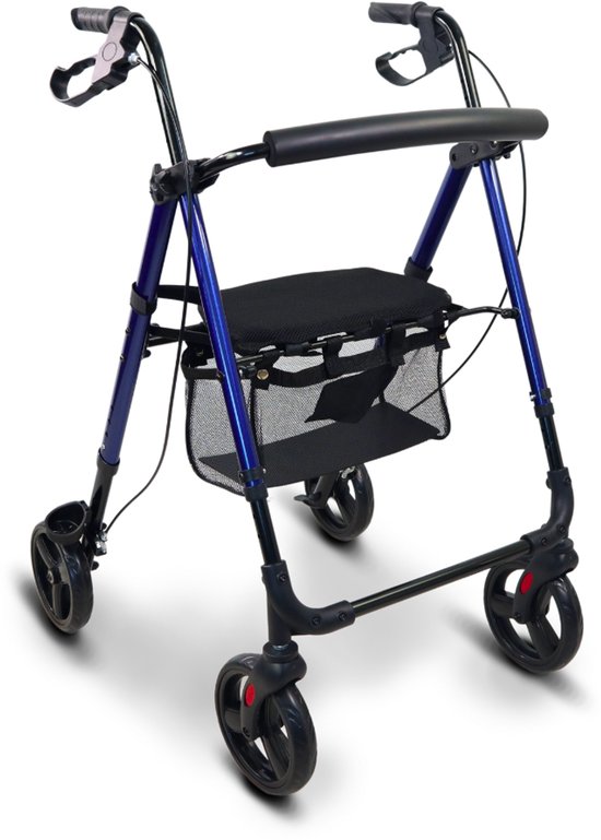 Mobiclinic® Augusto - Rollator - Looprek met wielen - Opvouwbaar ...