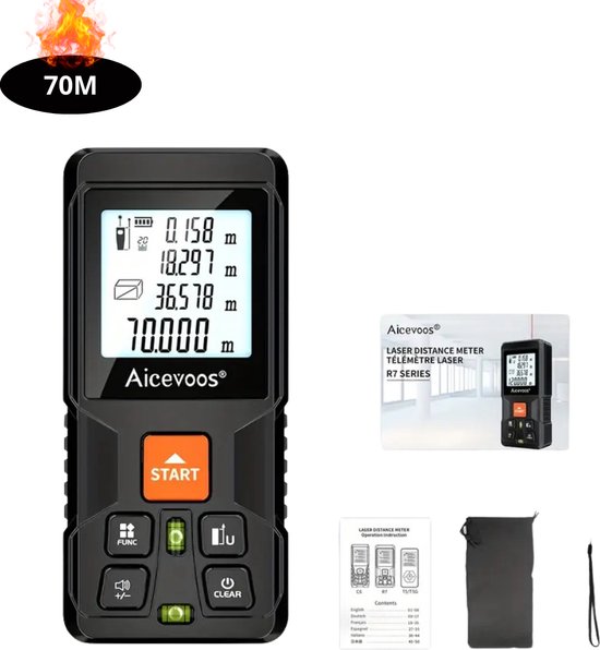 Bovista Laserafstandsmeter - Laser - Afstandsmeter - Afstandmeter ...
