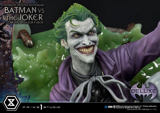 Prime 1 Studio DC Comics Statue 1/3 Batman vs. The Joker by Jason Fabok ...