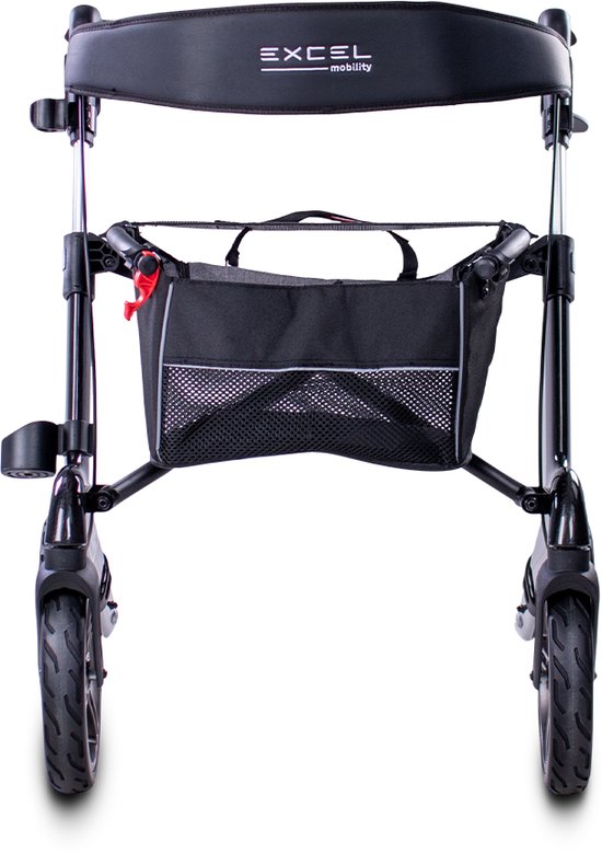 Excel Esprit Carbon Lichtgewicht Rollator - Opvouwbaar en compact - Airglide... | bol