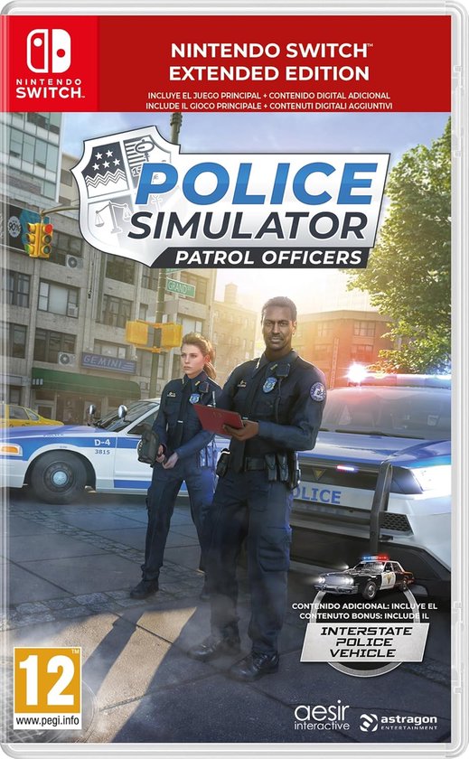 Astragon Police Simulator Patrol Officers - Nintendo Switch - Game - EN ...