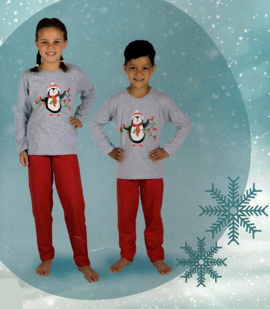 Kerst Pyjama Kinderen voor Kerstmis (Maat 116-122) | bol