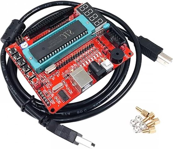 Microcontroller Development Board STC89C52 programmeerbaar 8051 MCU ...