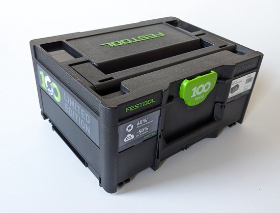Festool Systainer³ SYS3 M 187 ECO 100Y - 100 jaar - Gerecycled - 578247 | bol