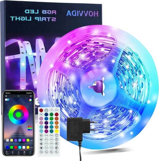 LED-strip 10M - RGB verlichting - veelzijdig voor elke ruimte | bol