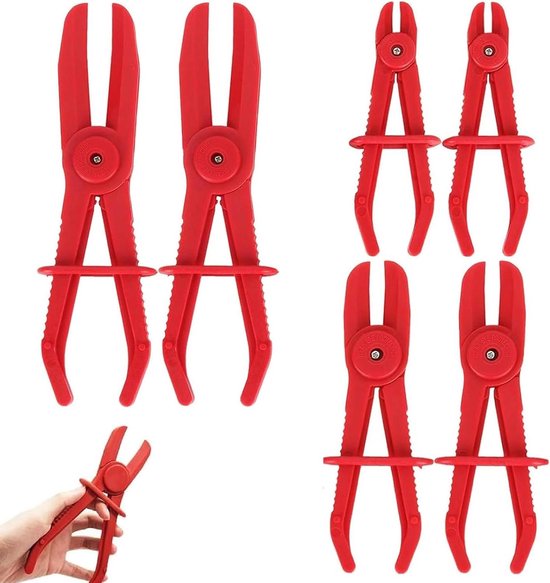 6-delige slangklemmen set - tang voor slangklemmen - flexibele slangen ...