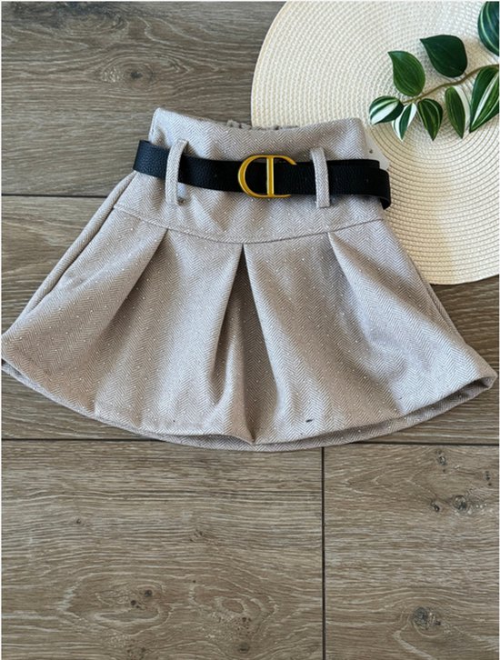 Beige rokje met stras | bol