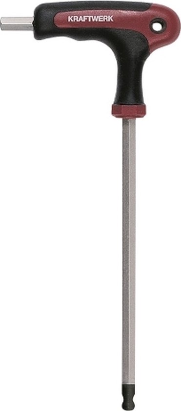Kraftwerk - Schroevendraaier inbus T-handgreep 5 mm | bol