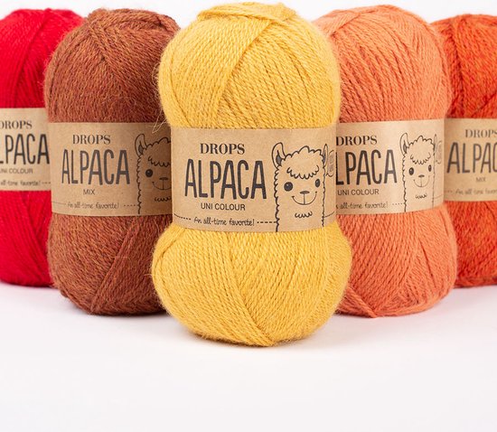 DROPS Alpaca Mix - 9026 blush - Wol Garen | bol