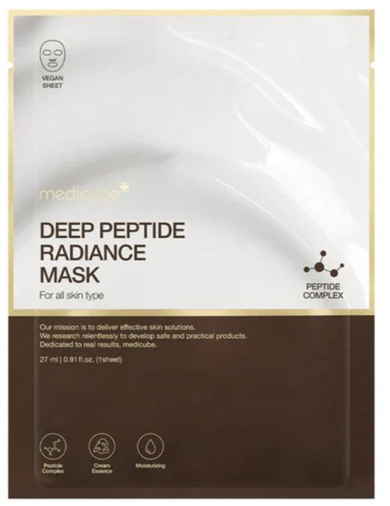 Medicube - Deep Peptide Radiance Mask - 2 Stuks | bol