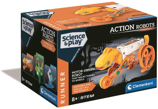 Clementoni - Runner robot - Science & Play - STEM speelgoed ...