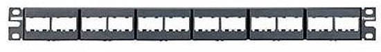 Panduit 24-port modular patch panel 1U | bol