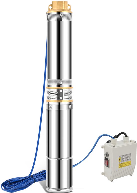 Bronpomp Dompelpomp Diepbronpomp Dieptebronpomp 8.1 bar max 1.1 kW | bol