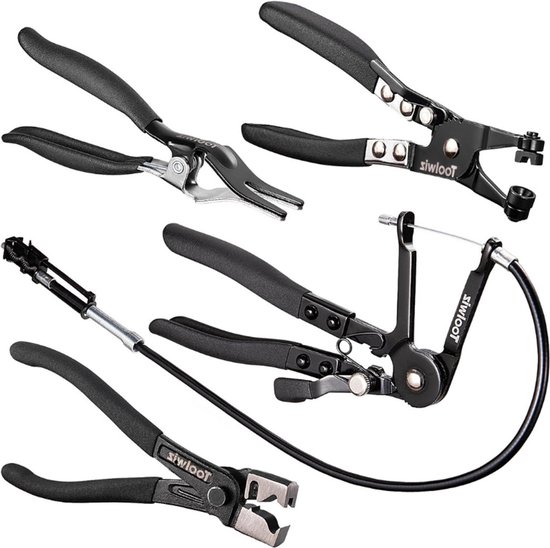 4 Stuks Slangklemtangen - Inclusief 27 Inch Langbereik Draad Lente ...