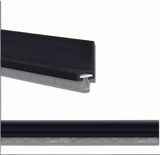 Tochtstrip deur deurtochtstrip hoge dichtheid 01 mm borstels borstel ...