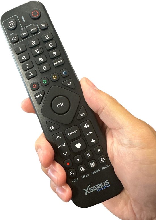 Orginele Xsarius Sniper 2 Linux BT-L4 RCU IR & Bluetooth Afstandsbediening met... | bol