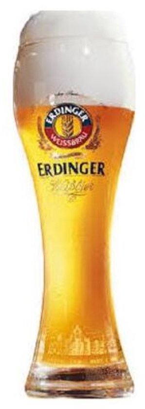 Erdinger Weizen Bierglas 50cl | bol
