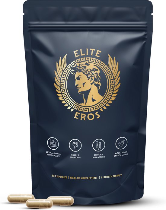 Elite Eros - Testosterone Booster - 100% Natuurlijk - 60 capsules ...