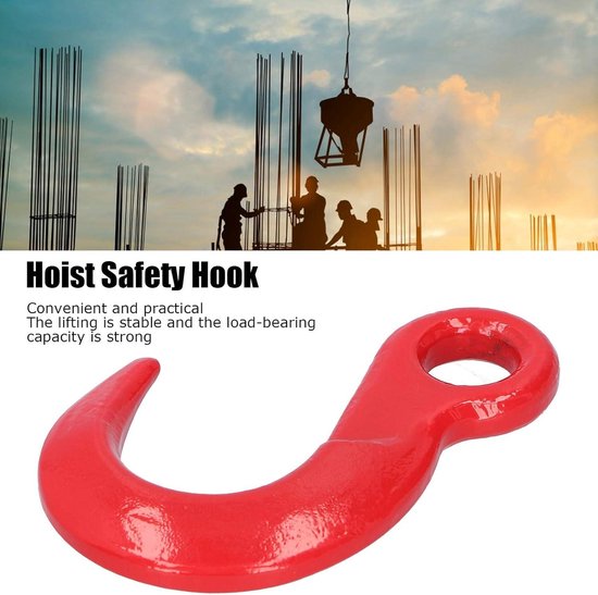 5000lb Takel Sling Veiligheid Hijshaak Grote Openingsbelasting Gesmede ...