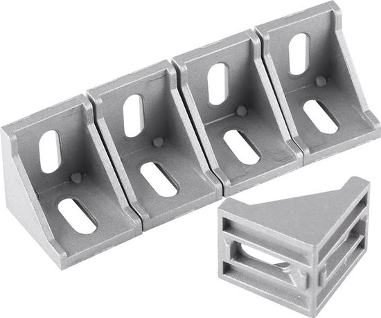 4040 Haakse Verbinding L-Vormige Hoeksteun In Aluminiumlegering ...