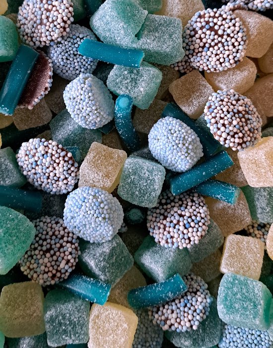 baby - tumtum - snoepen-mix - blauw - 500 - gram - babyshower ...