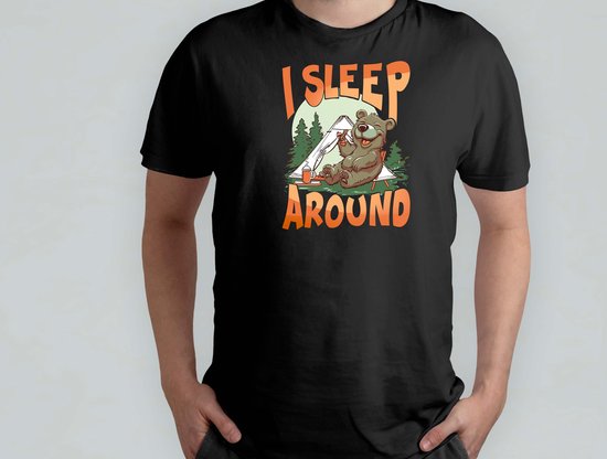I Sleep Around - T Shirt - Funny - LOL - Sarcasm - MemeLife - TooFunny ...