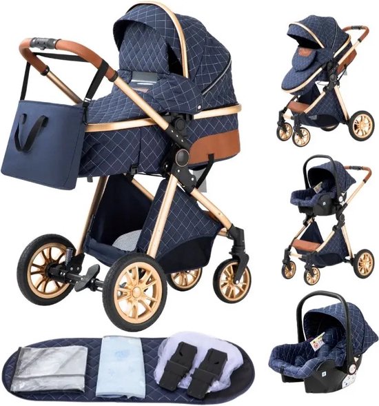Luxe Kinderwagen - Luxe Kinderkoets - Luxe Babywagen - Luxe Baby Koets ...