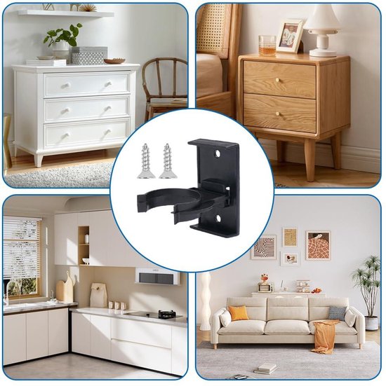 18 Pieces Kitchen Skirting Boards Clips Frame Clips with Screws ...