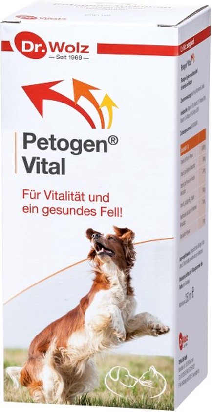 Dr. Wolz Petogen Vital | ondersteuning voor hond en kat | Vitaliteits ...