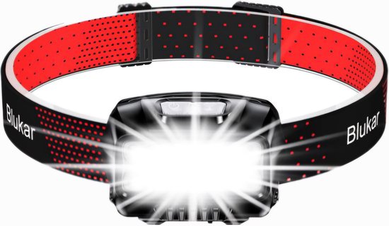 Blukar Oplaadbare hoofdlamp, 2000 l, super helder, waterdicht, licht, krachtige... | bol