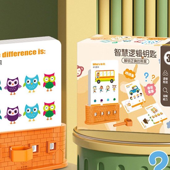 Toddler Key Toy for Kids - Fun Educational Logic Key Toy Over 3 Years ...