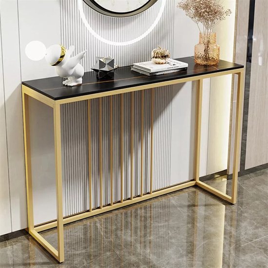 Betaalbare Goederen® Side Table - Sidetable - sidetable goud - sidetable industrieel -... | bol