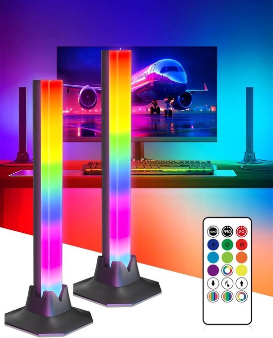 5W RGB IC LED Light Bar Afstandsbediening Muziek Sync TV Licht - Smart ...