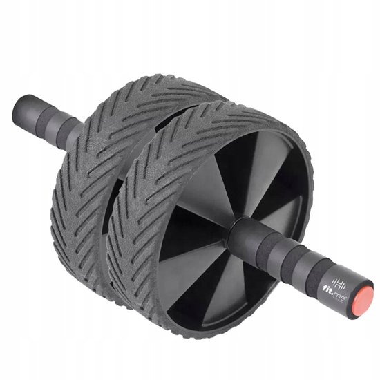 WIEL VOOR HET TRAINEN VAN DE BUIKSPIER, ABS ROLLER, AB WHEEL, DUBBEL ANTI-SLIP | bol