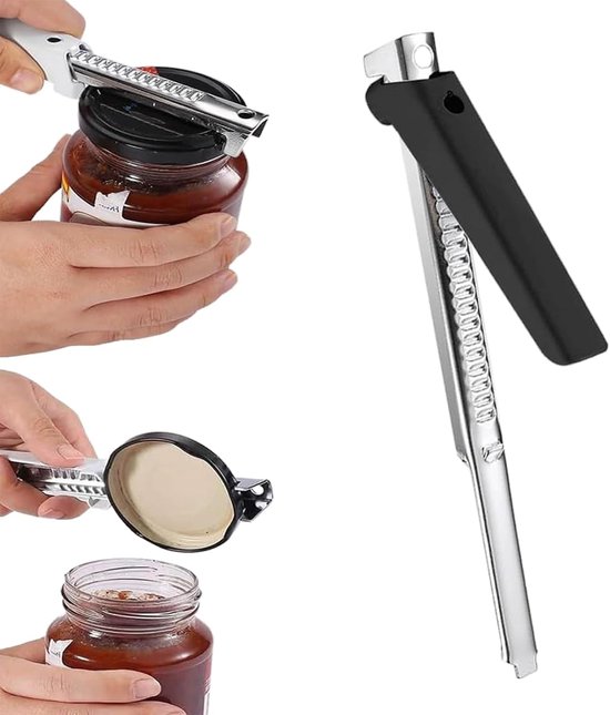 Multifunctionele pot- en flesopener voor senioren - Ergonomische ...