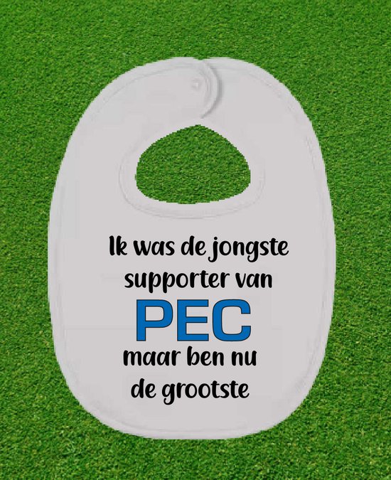 Slabbetje met tekst: PEC supporter. | bol