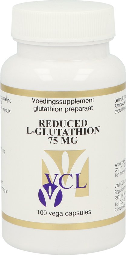 Vital Cell Life L Glutath 75 mg Capsules 100 st | bol