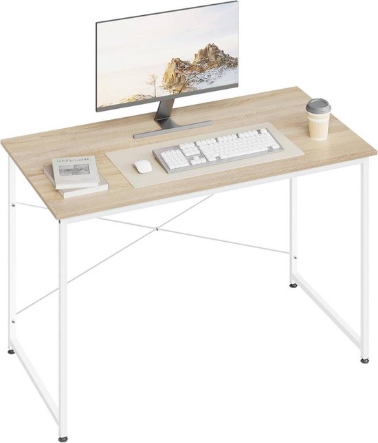 Computerbureau - Groot Bureau 120x60 cm - Modern Werkstation - Voor ...
