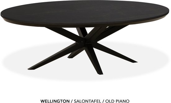 Maxfurn - Ovale salontafel | Zeer krasvast met verjongde rand| Kleur ...