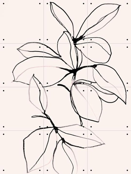 IXXI Foliage, Leigh Viner - 60 x 80 cm - Gratis ophangtool - Grote wanddecoratie en... | bol