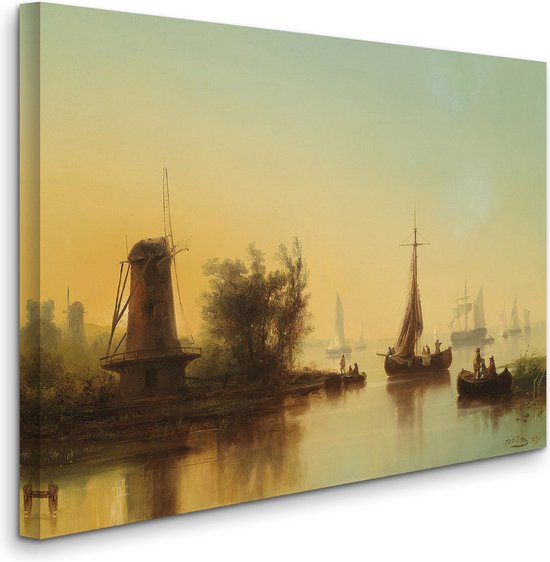 Josef Carl - Berthold Püttner - Mündung Der Maas - Monding van de Maas ...