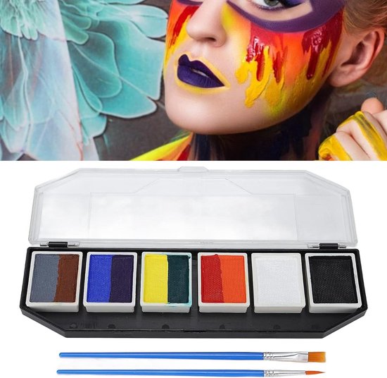 Face Paints for Children - 6 Different Colors - Natural Dyes - Safe for ...