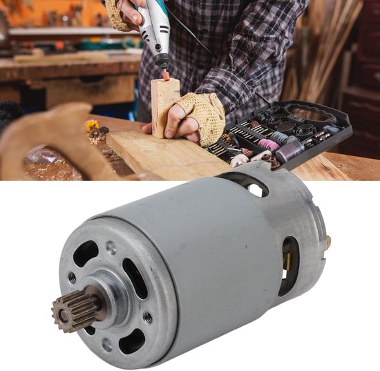 DC-motor 82mm 14 Tanden Tandwielmicromotor 21V 29800 Rpm - Elektrische ...